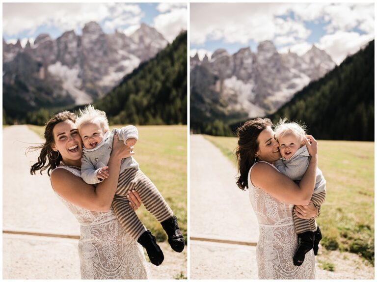 Dazzling September Elopement in the Italian Dolomites
